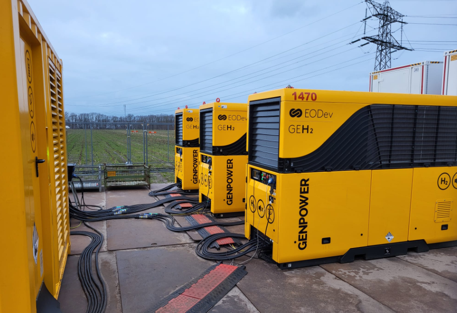Dutch grid operator employs Genpower hydrogen gensets for ambitious ...